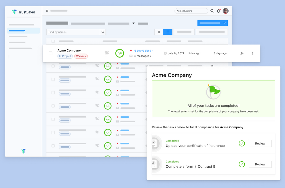 TrustLayer – Agency Height